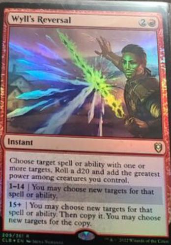 Wyll's Reversal #209 Prices | Magic Commander Legends: Battle for ...