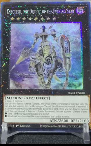 Dingirsu, the Orcust of the Evening Star [Collector's Rare] RA01-EN040 Prices | YuGiOh 25th ...
