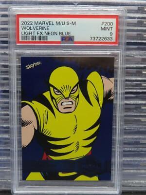 Wolverine [Neon Blue] #200 Prices | Marvel 2022 Metal Universe Spider ...