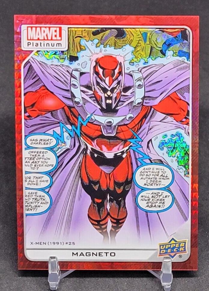 Magneto [Red Prism] #181 Prices | Marvel 2023 Upper Deck Platinum ...