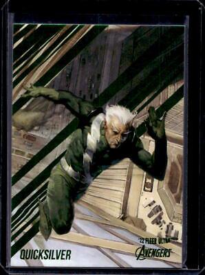 Quicksilver [Green Foil] #55 Prices | Marvel 2022 Ultra Avengers ...
