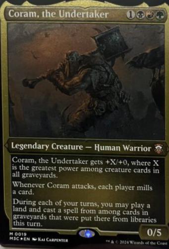 Coram, the Undertaker #19 Preise | Magic Modern Horizons 3 Commander ...