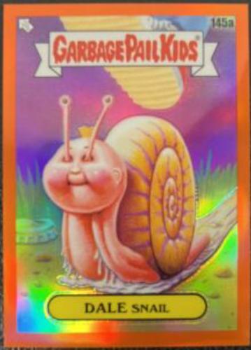 DALE SNAIL [Orange] #145a Prices | 2021 Garbage Pail Kids Chrome ...