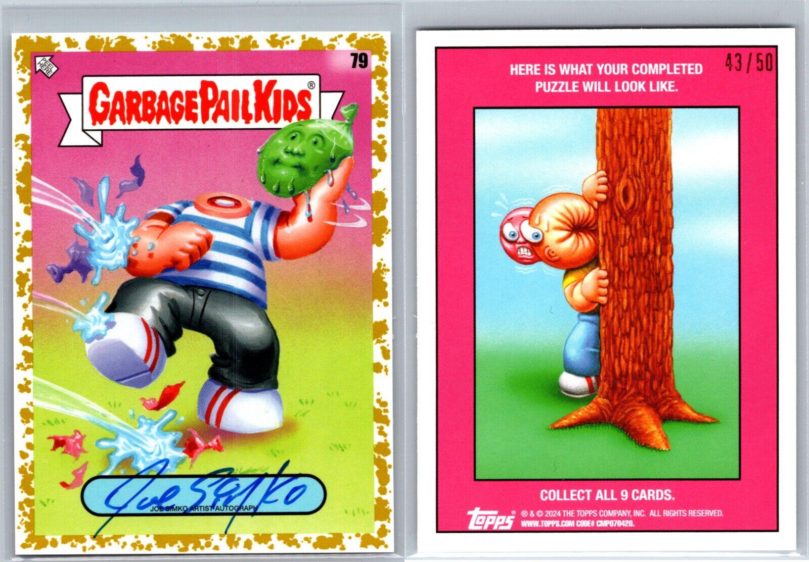 Walter Balloon [Gold Autograph] #79a Prices | Garbage Pail Kids at Play ...
