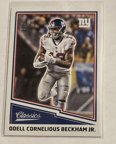 Odell Beckham Jr. [Blank Back] #18 Prices | 2017 Panini Classics ...