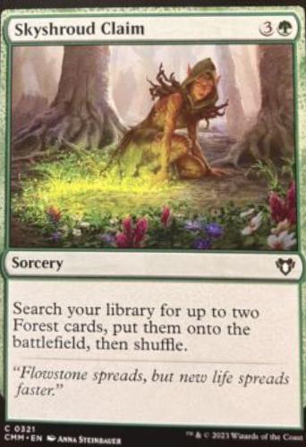 Skyshroud Claim #321 Prices | Magic Commander Masters | Magic Cards