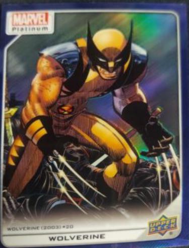 Wolverine [Blue Rainbow] #182 Prices | Marvel 2023 Upper Deck Platinum ...