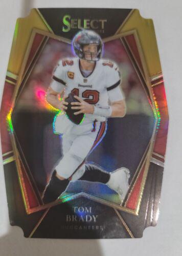 Tom Brady [Black Gold Die Cut] #101 Prices | 2021 Panini Select ...