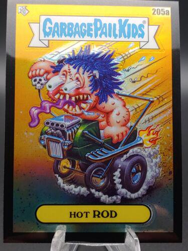Hot ROD [Black Refractor] #205a Prices | 2022 Garbage Pail Kids Chrome ...