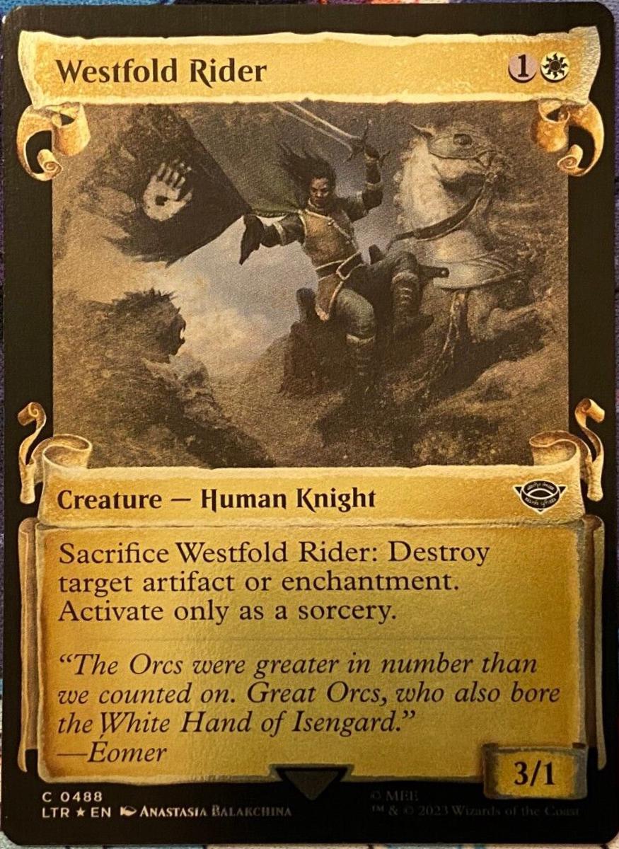 Westfold Rider #488 Prices | Magic Lord of the Rings | Magic Cards