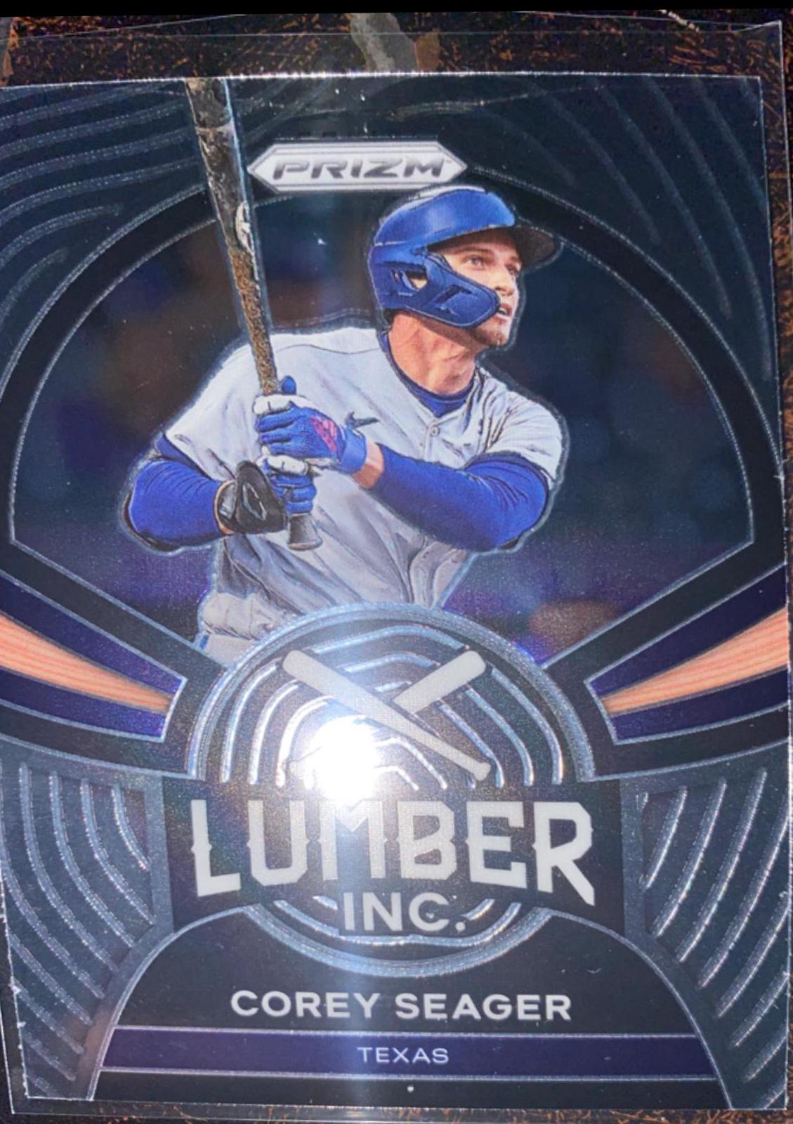 Corey Seager #LI-2 Prices | 2022 Panini Prizm Lumber Inc | Baseball Cards