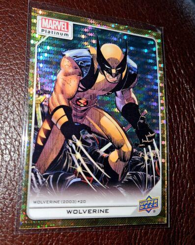 Wolverine [Seismic Gold] #182 Prices | Marvel 2023 Upper Deck Platinum ...
