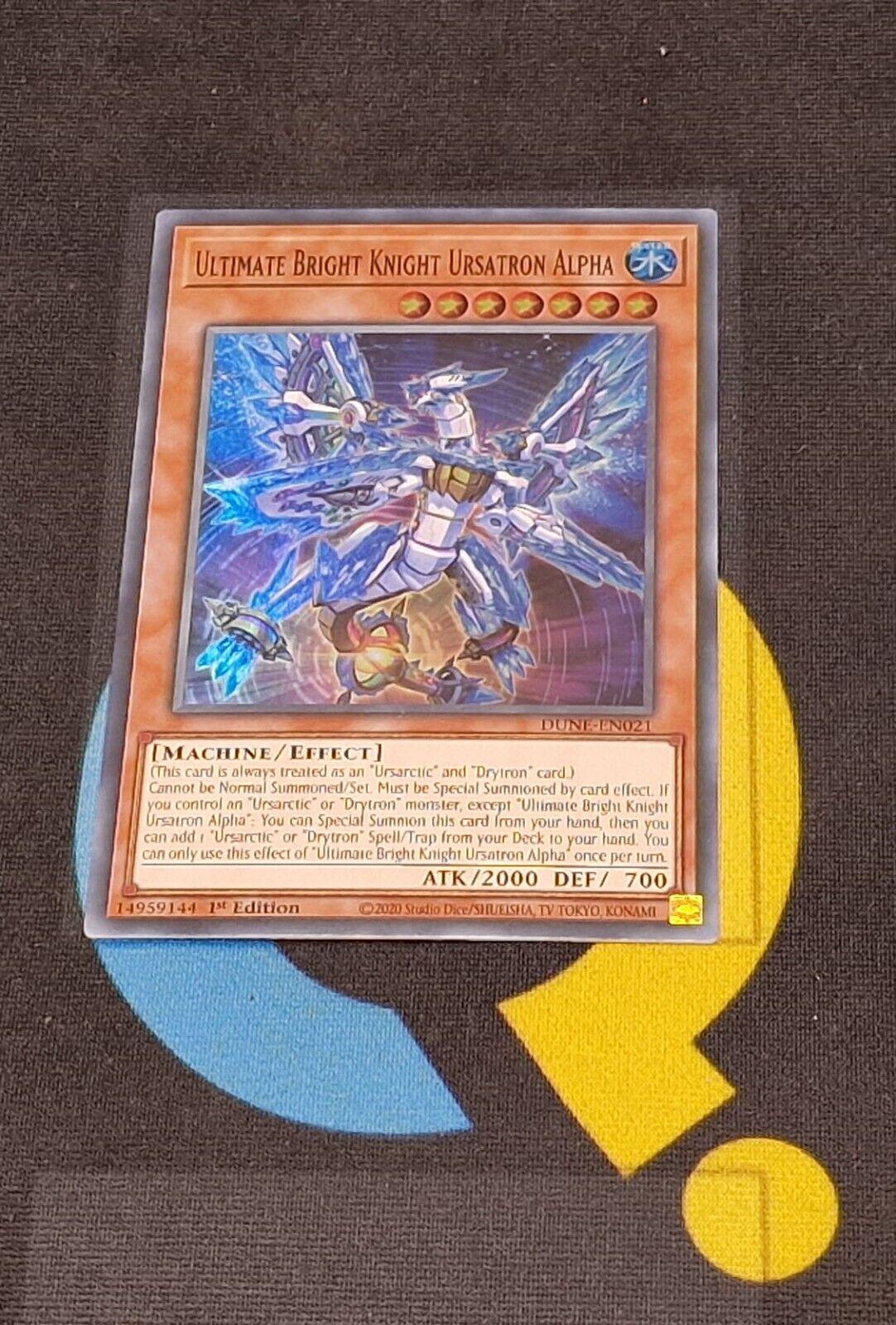 Ultimate Bright Knight Ursatron Alpha DUNE-EN021 Prices | YuGiOh ...