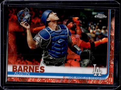 Austin Barnes [Orange Refractor] #456 Prices | 2019 Topps Chrome ...