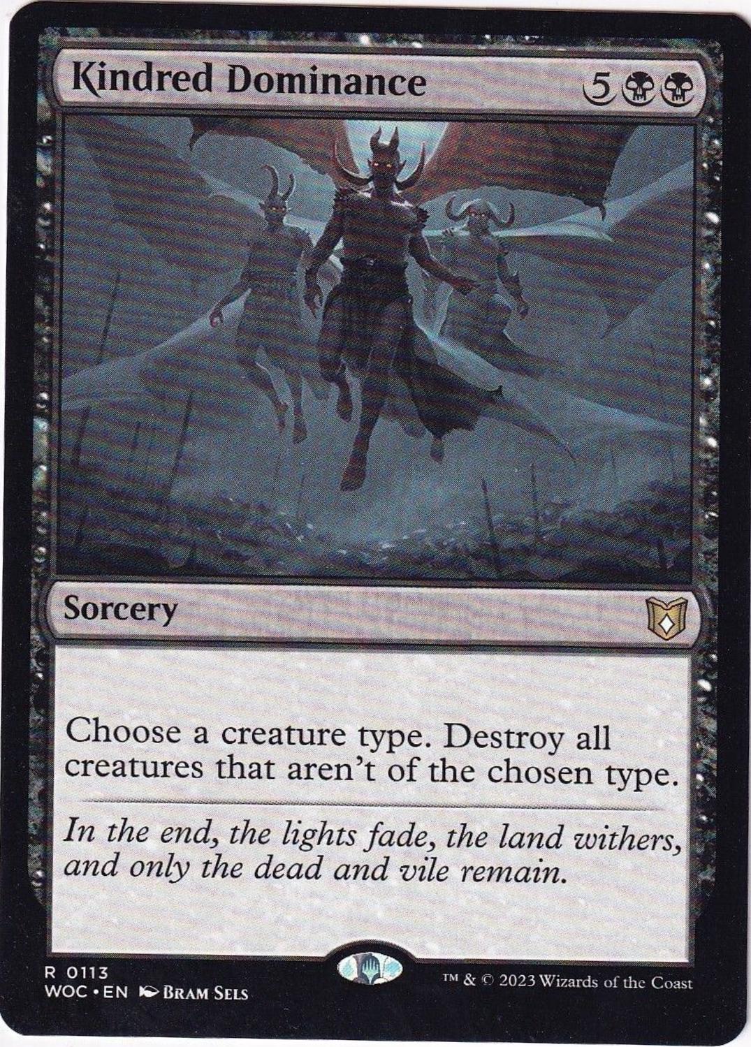 Kindred Dominance #113 Prices | Magic Wilds of Eldraine Commander ...