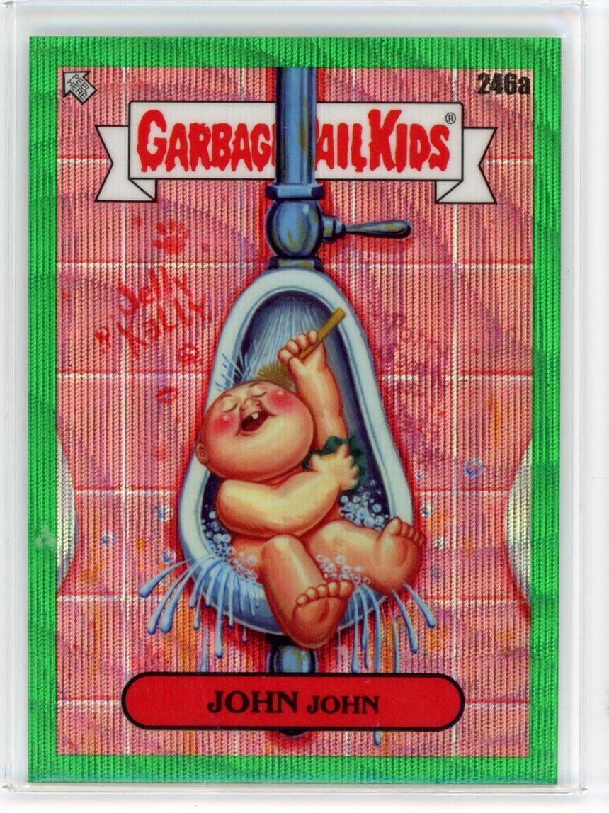 JOHN John [Green Wave] #246a Prices | 2023 Garbage Pail Kids Chrome ...