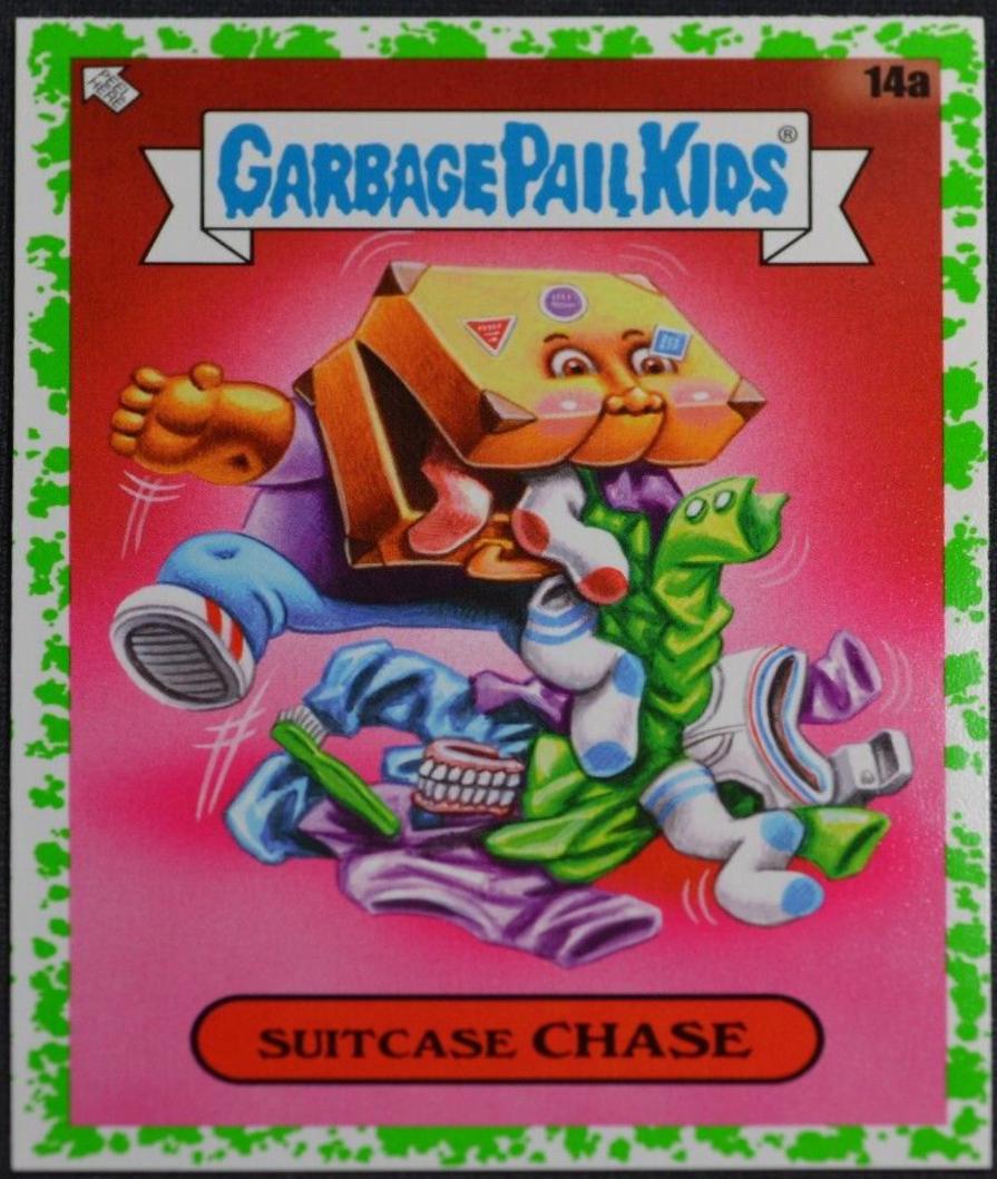 Suitcase CHASE [Green] #14a Prices | Garbage Pail Kids Go on Vacation ...