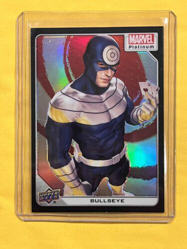 Bullseye [Black Rainbow] #17 Prices | Marvel 2023 Upper Deck Platinum ...