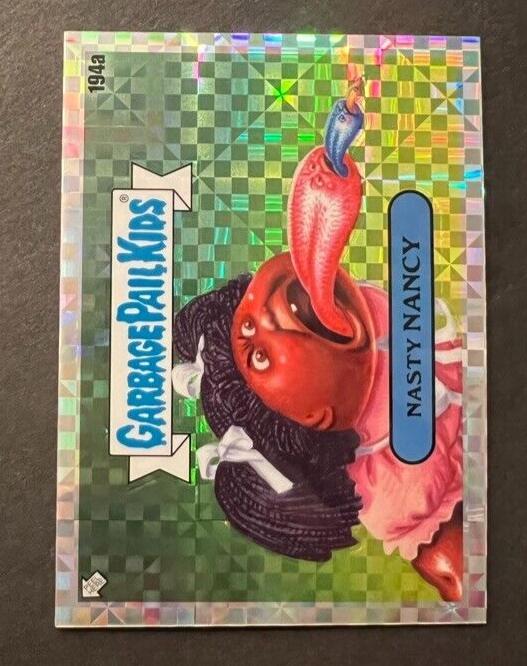 Nasty NANCY [Xfractor] #194a Prices | 2022 Garbage Pail Kids Chrome ...