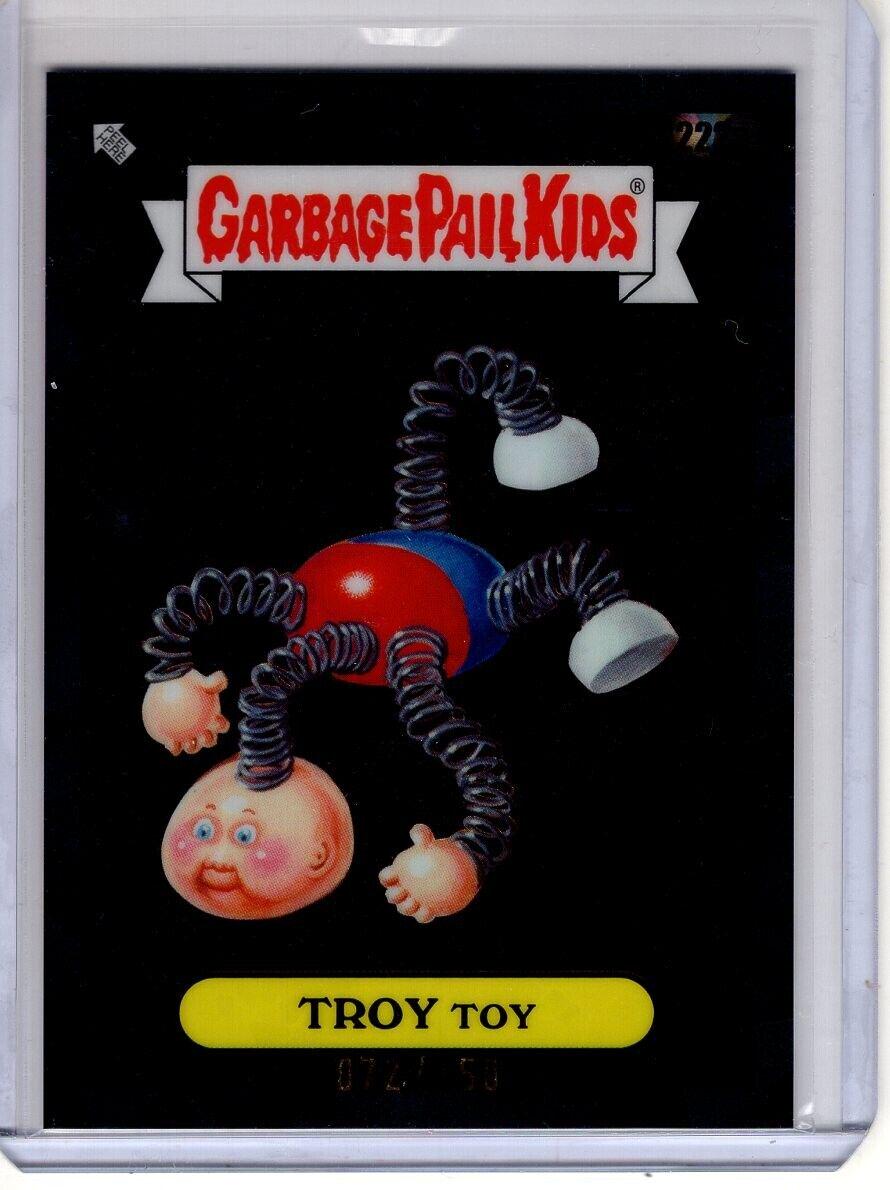 TROY Toy [Black] #222a Prices | Garbage Pail Kids 2023 Sapphire ...