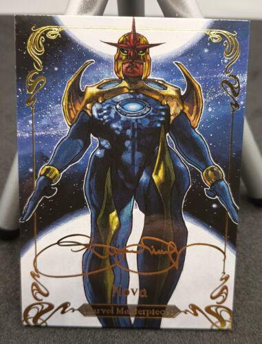 Nova [Gold Foil Signatures] #38 Prices | Marvel 2018 Masterpieces ...