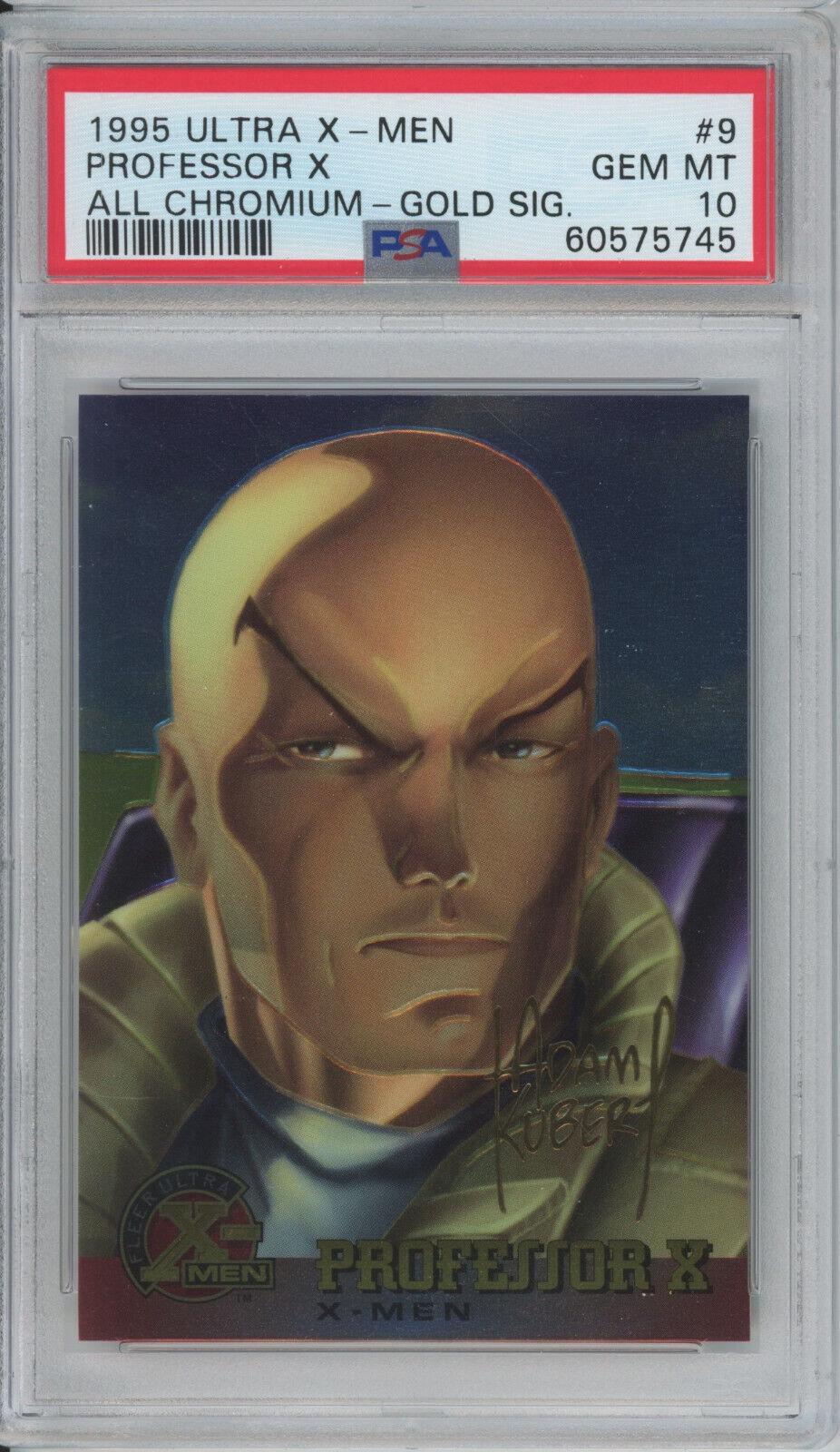 Professor X [Gold Signature] #9 Prices | Marvel 1995 Ultra X-Men All ...
