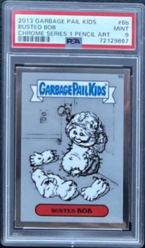 Busted BOB [Pencil Art] #6b Prices | 2013 Garbage Pail Kids Chrome ...