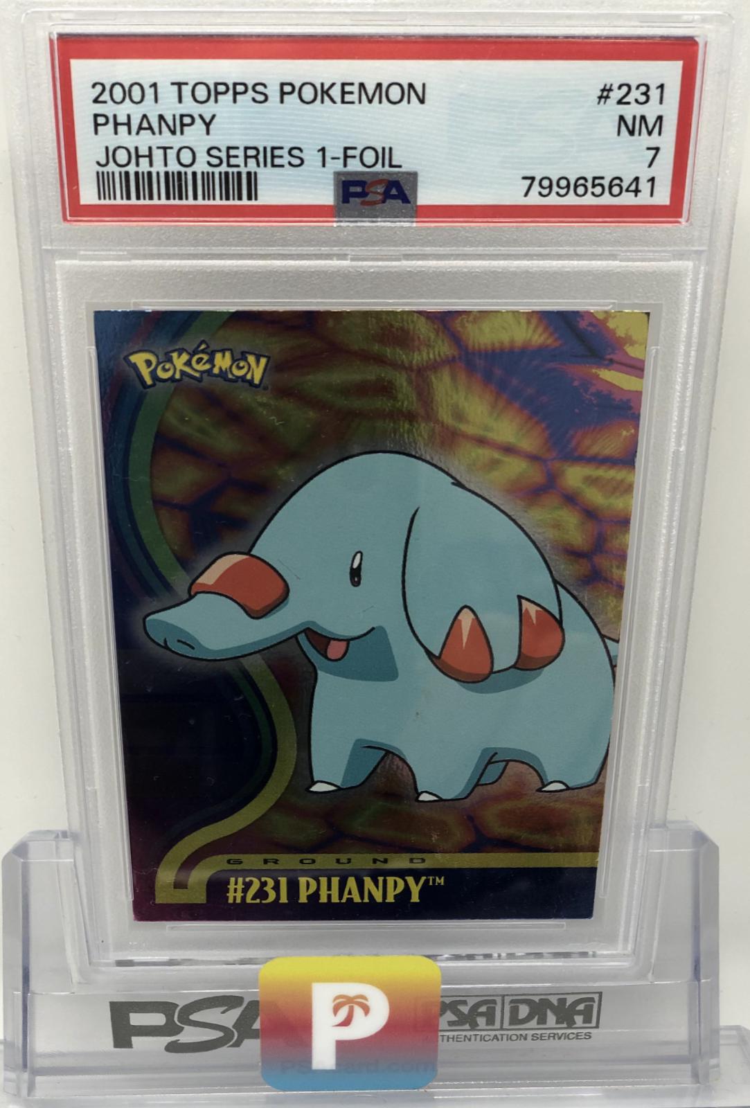 Phanpy #231 Prices | Pokemon 2001 Topps Johto | Pokemon Cards