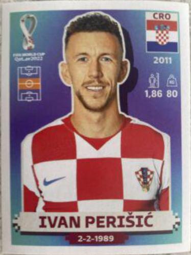 Ivan Perisic #CRO15 Prices | 2022 Panini World Cup Qatar Stickers ...
