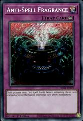Anti-Spell Fragrance [Secret Rare] RA02-EN076 Prices | YuGiOh 25th ...