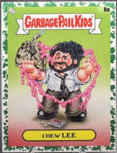 Chew LEE [Green] #8a Prices | Garbage Pail Kids X View Askew | Garbage ...