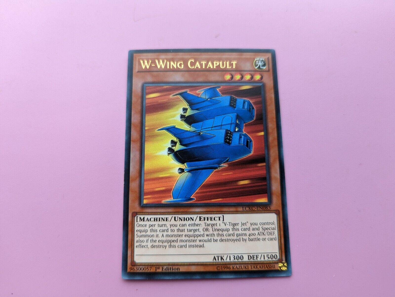 W-Wing Catapult [1st Edition] LCKC-EN083 Prices | YuGiOh Legendary ...