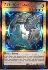 Artifact Lancea [Ultimate Rare] RA01-EN006 Prices | YuGiOh 25th ...