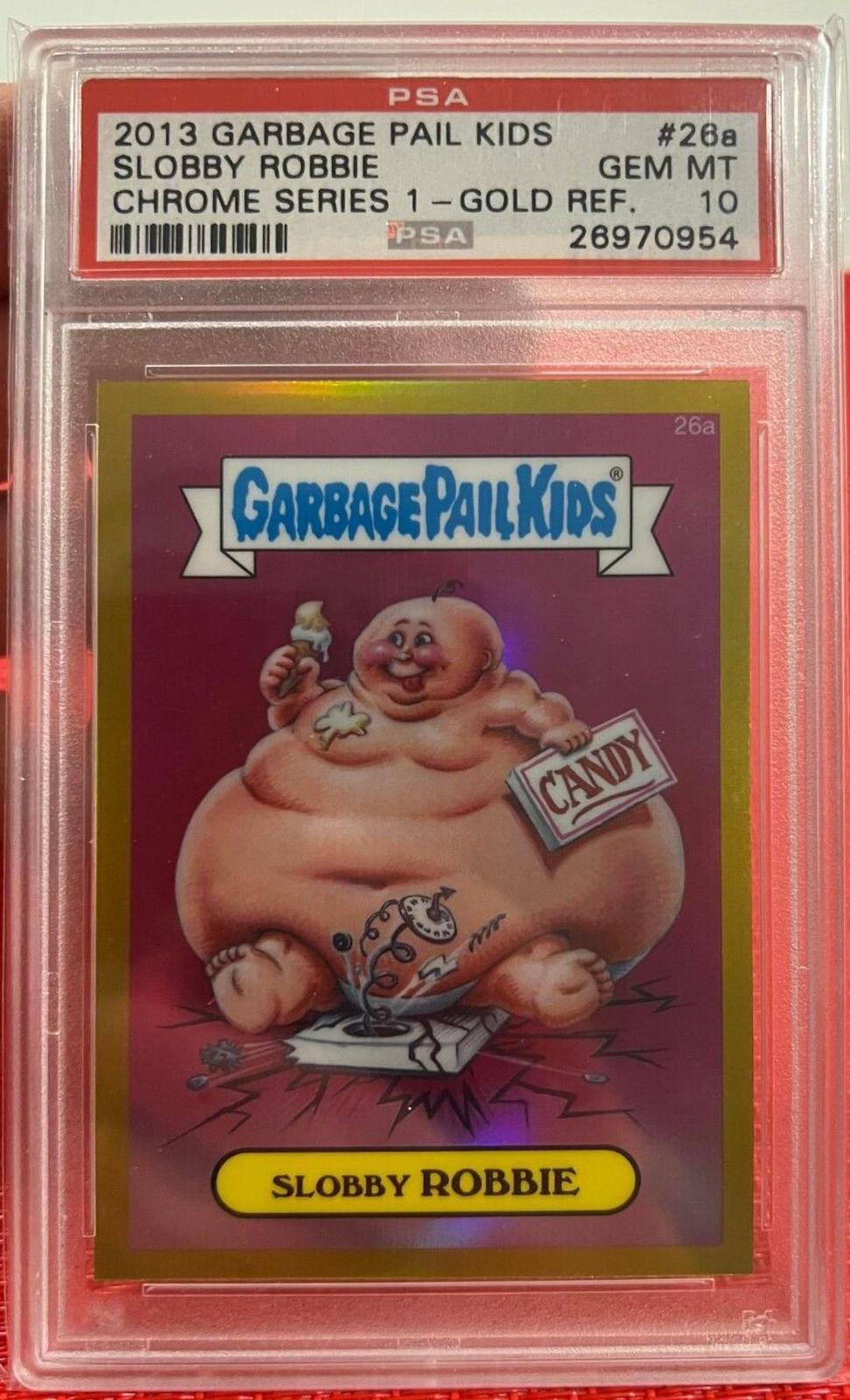 Slobby ROBBIE [Gold] #26a Prices | 2013 Garbage Pail Kids Chrome | GPK ...