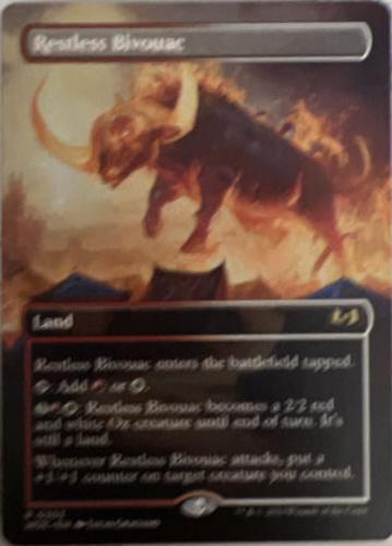 Restless Bivouac [Borderless] #303 Prices | Magic Wilds of Eldraine ...