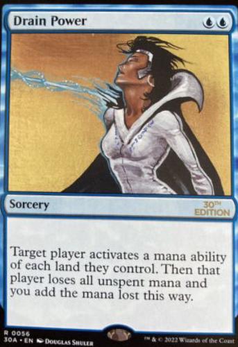 Drain Power #56 Prices | Magic 30th Anniversary | Magic Cards