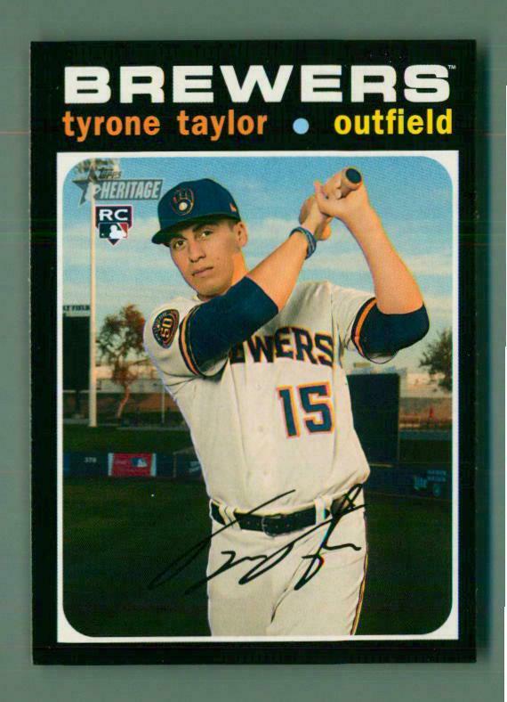 Tyrone Taylor #603 Prices | 2020 Topps Heritage | Baseball Cards