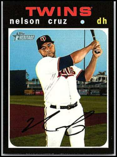 Nelson Cruz #186 Prices | 2020 Topps Heritage | Baseball Cards
