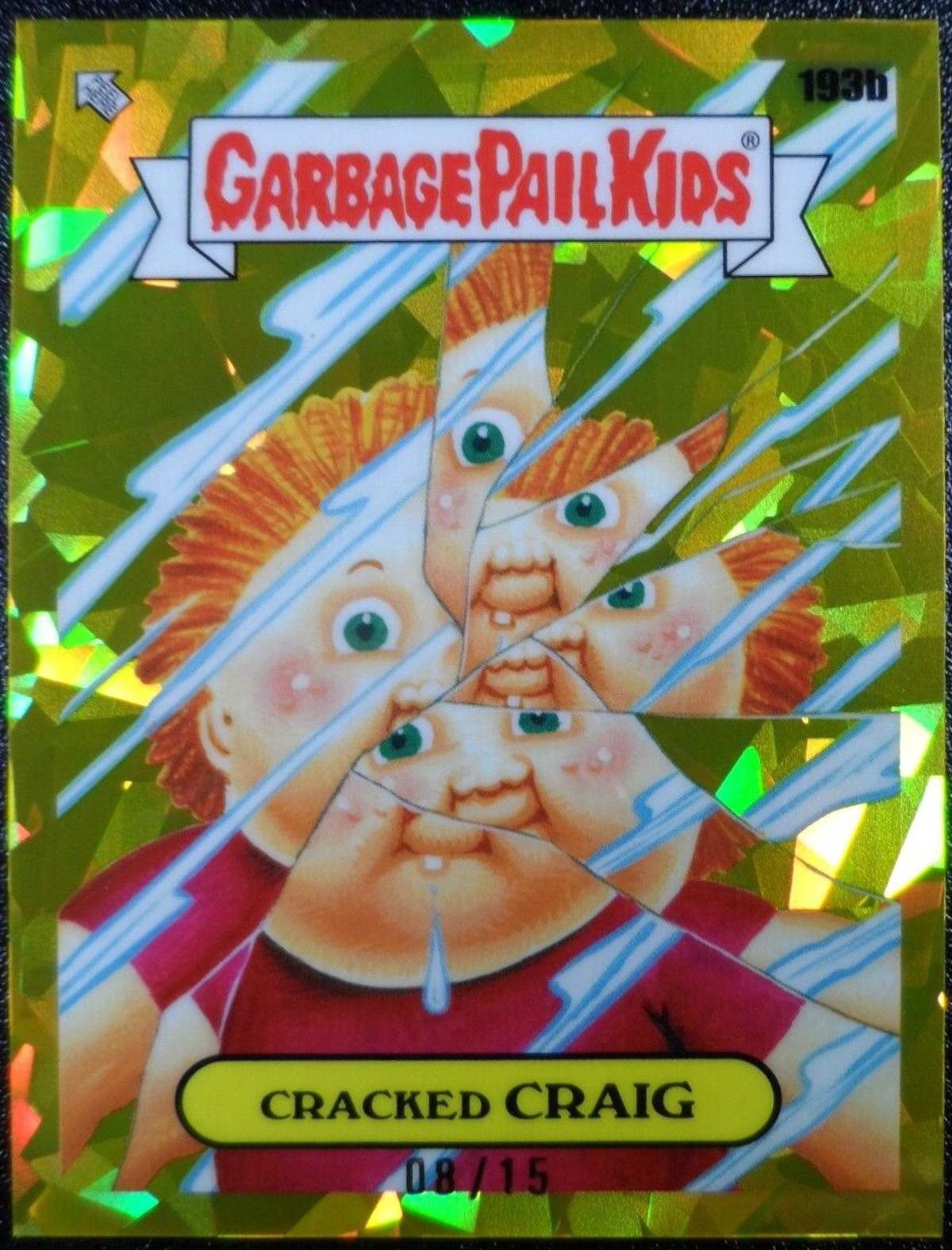 Cracked CRAIG [Gold] #193b Prices | Garbage Pail Kids 2022 Sapphire ...