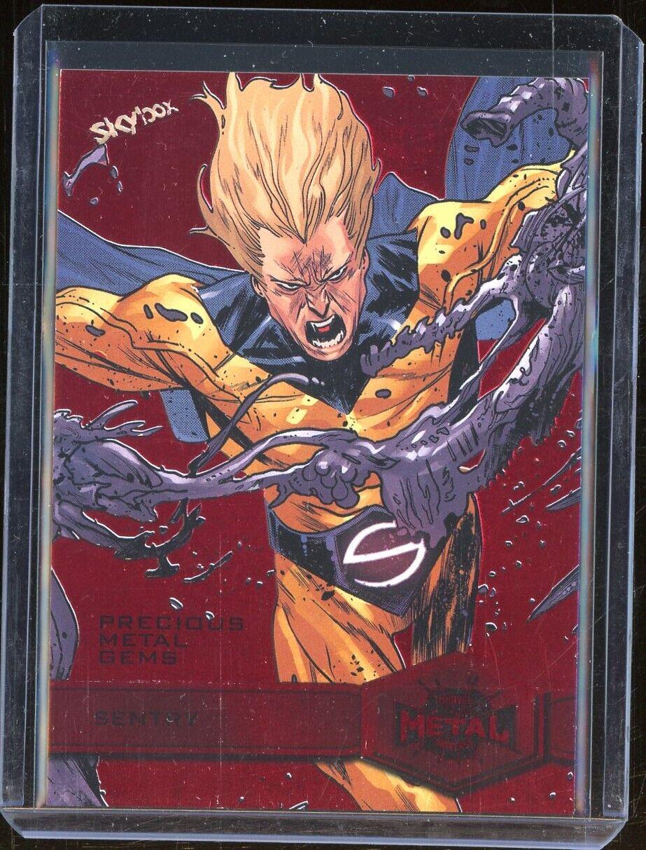 Sentry [Precious Metal Gems Red] #175 Prices | Marvel 2022 Metal ...