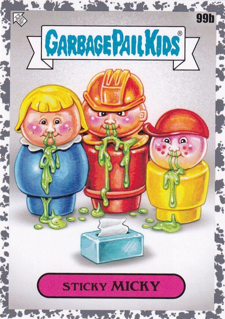 Sticky Micky [Gray] #99b Prices | Garbage Pail Kids at Play | GPK Cards
