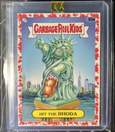 Hit the RHODA [Red] #65a Prices | Garbage Pail Kids Go on Vacation ...
