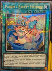 Purrely Pretty Memory [Quarter Century Secret Rare] RA02-EN072 Prices ...