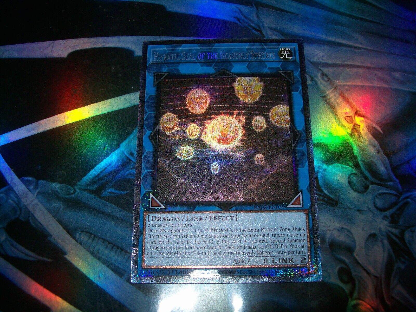 Hieratic Seal of the Heavenly Spheres [Collector's Rare] RA02-EN039 ...