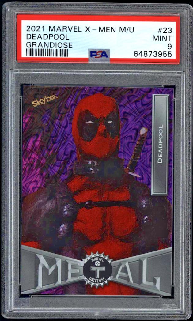 Deadpool [Grandiose] #23 Prices | Marvel 2021 X-Men Metal Universe ...