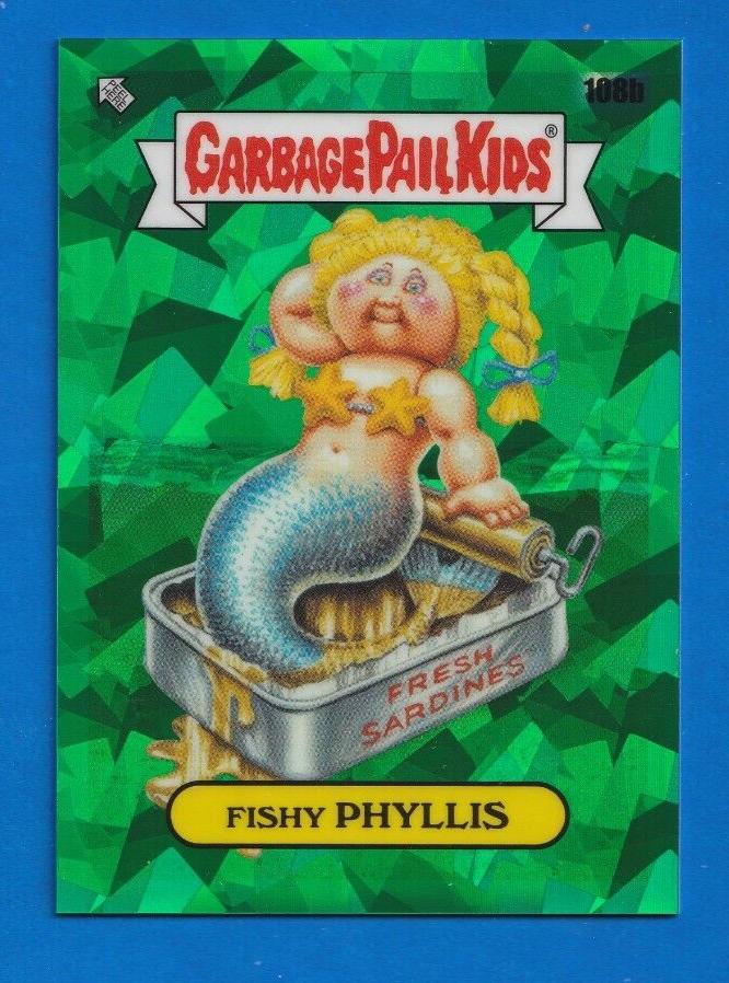 Fishy PHYLLIS [Green] #108b Prices | Garbage Pail Kids 2021 Sapphire ...