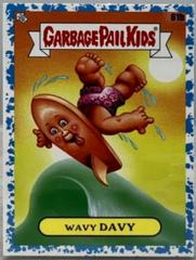 Wavy DAVY [Blue] #61b Prices | Garbage Pail Kids Go on Vacation | GPK Cards