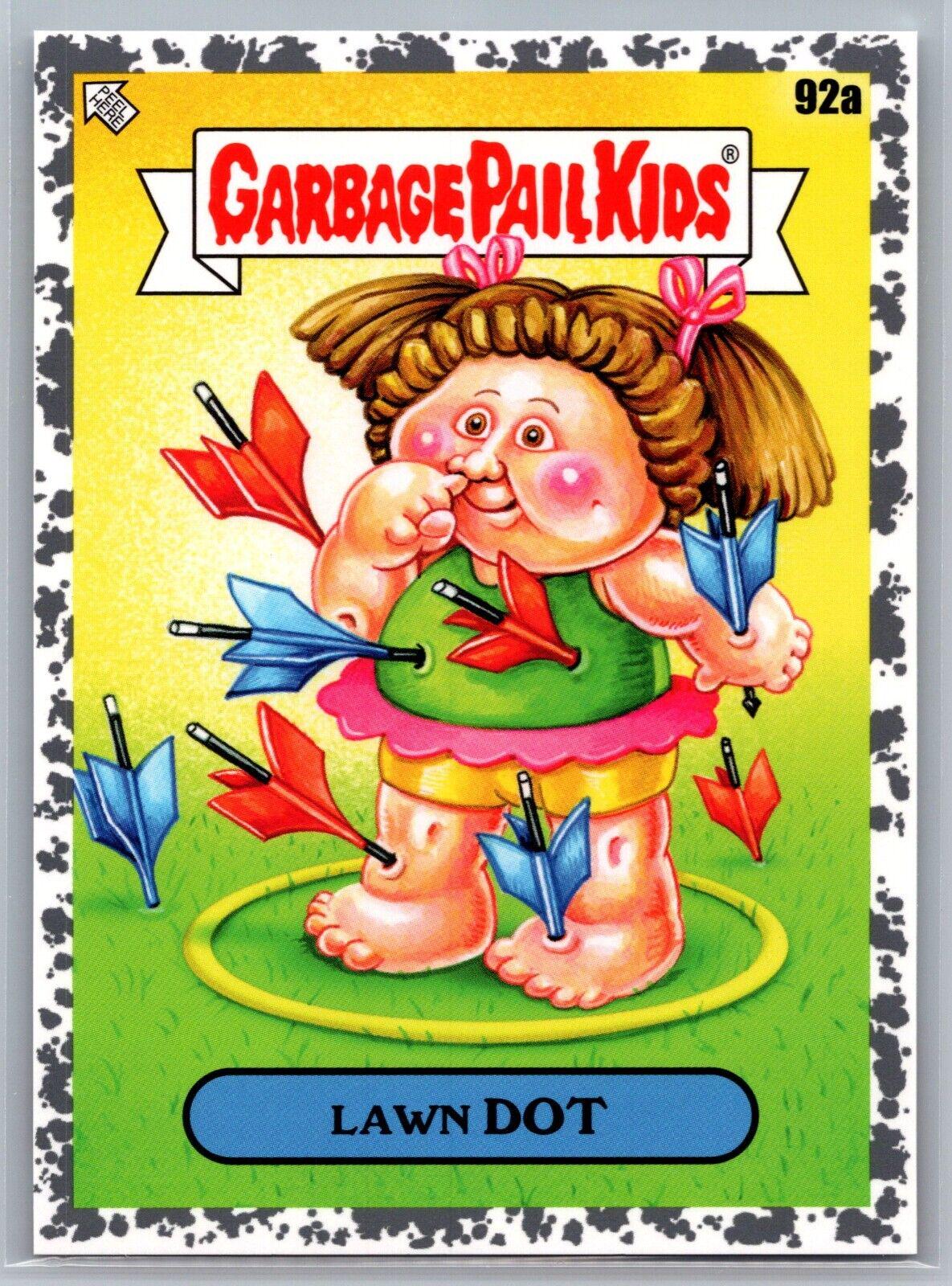 Lawn Dot [Gray] #92a Prices | Garbage Pail Kids at Play | GPK Cards