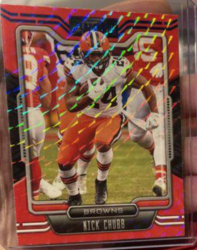 Nick Chubb [Mosaic] #21 Prices | 2021 Panini Playbook | Football Cards