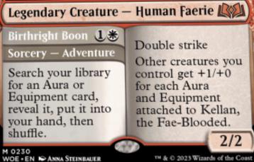 Kellan, the Fae-Blooded // Birthright Boon #291 Prices | Magic Wilds of ...